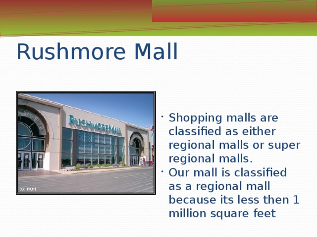 Shopping in mall