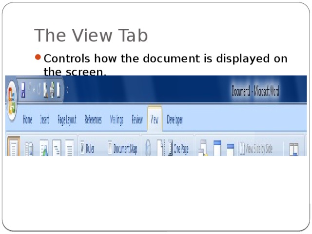 Intoduction to Microsoft Office Word