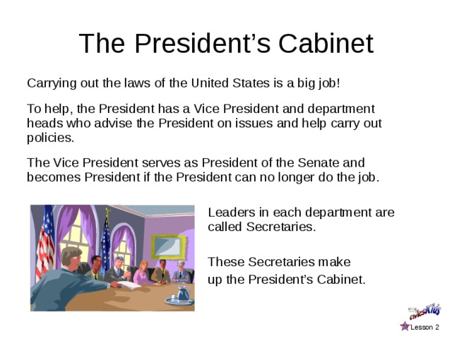 Презентация по теме Government in the USA (8 form)