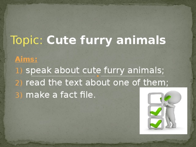 Презентация "Furry friends" к учебнику Spotlight 5 Module 5.
