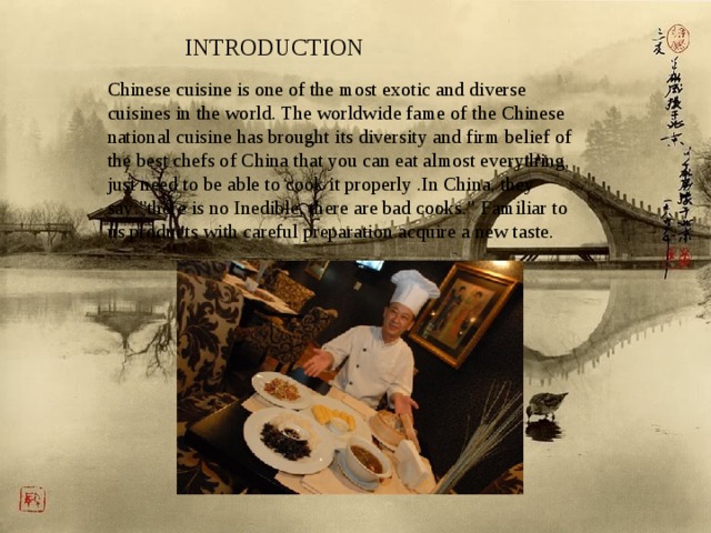 National Cuisine of China