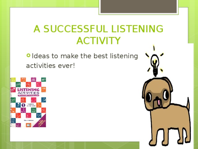 Ppt how to teach listening