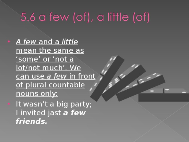 Determiners.... - Английский язык - Уроки - 8 класс