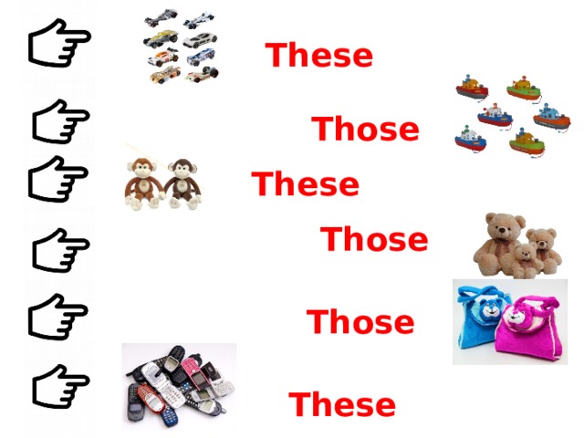 This / that / these / those