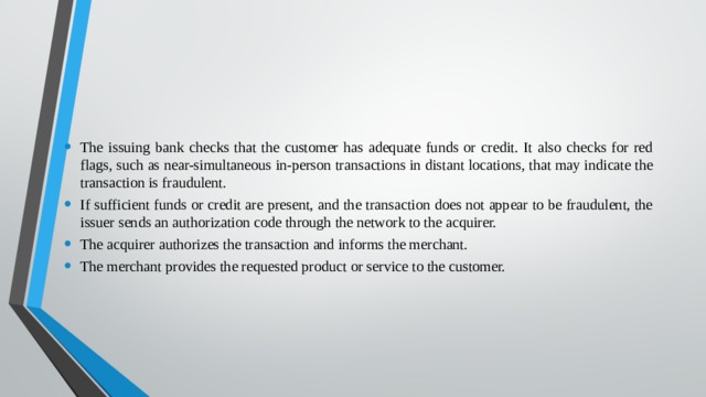 Credit Card Transaction Processing Basics Credit Card Transaction Processing Basics