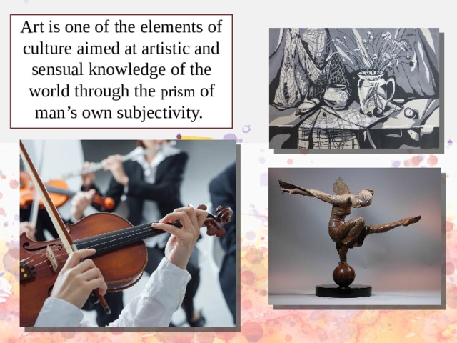 Importance of Art in our society.