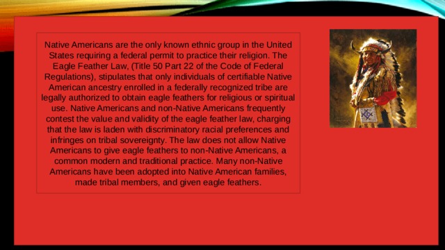 Presentation. 6th grade. Native Americans