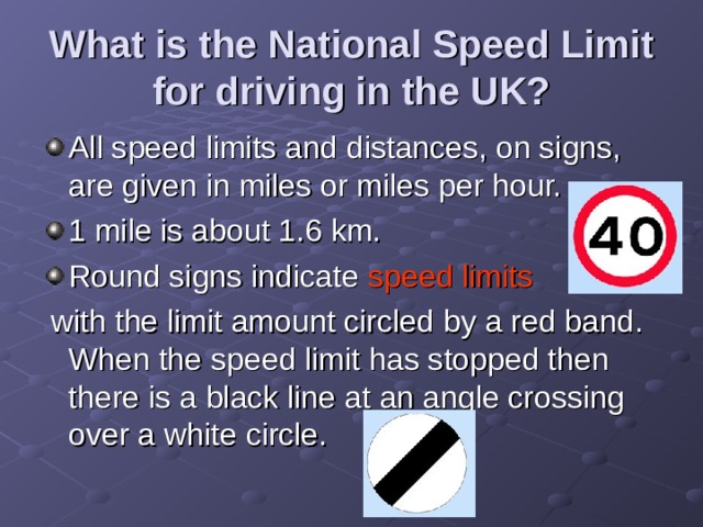 Driving in Great Britain