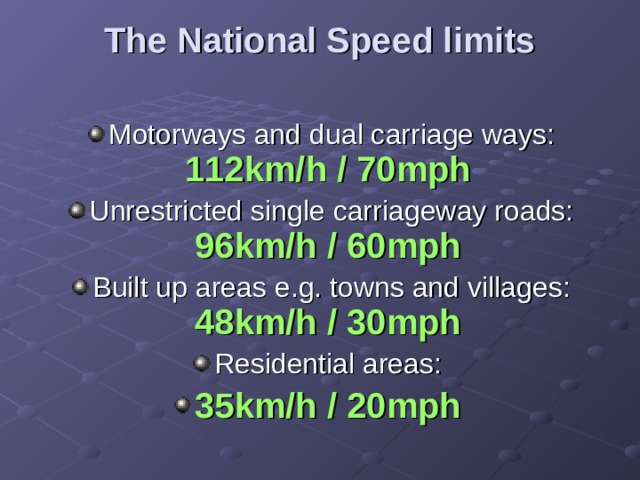 Driving in Great Britain