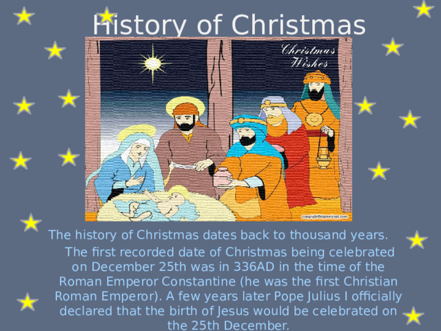 Презентация на тему "Christmas traditions in English-speaking countries"