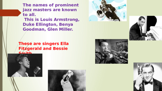 Musical direction- jazz
