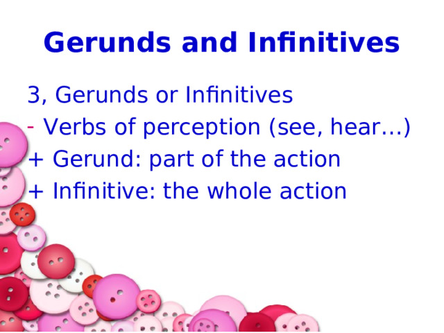English Grammar Passive Voice Gerund Infinitive