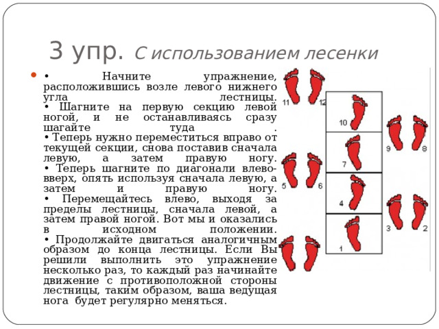 Презентация лестница скорости и координации