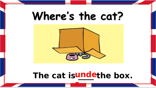 Prepositions of place