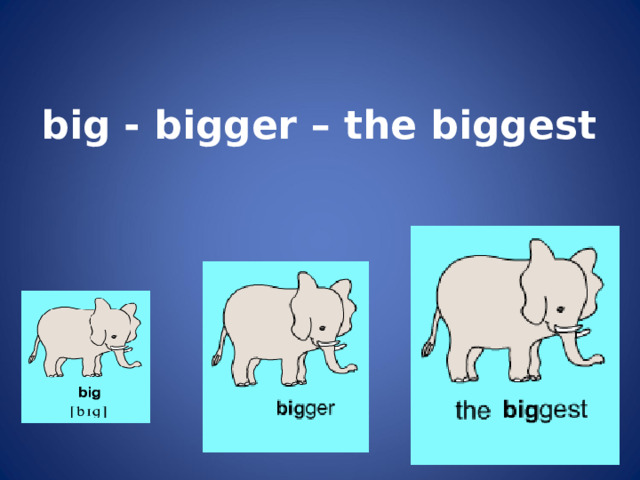 Презентация к уроку "COMPARING PEOPLE ANIMALS OR THINGS"