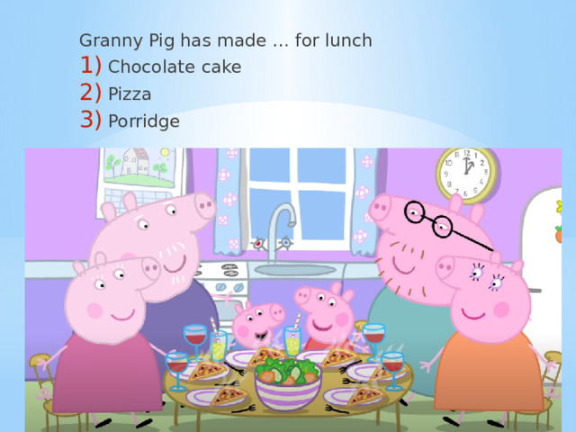 Peppa Pig Lunch