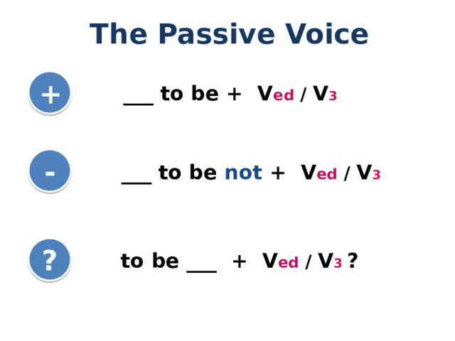 Презентация по английскому языку "Passive Voice"