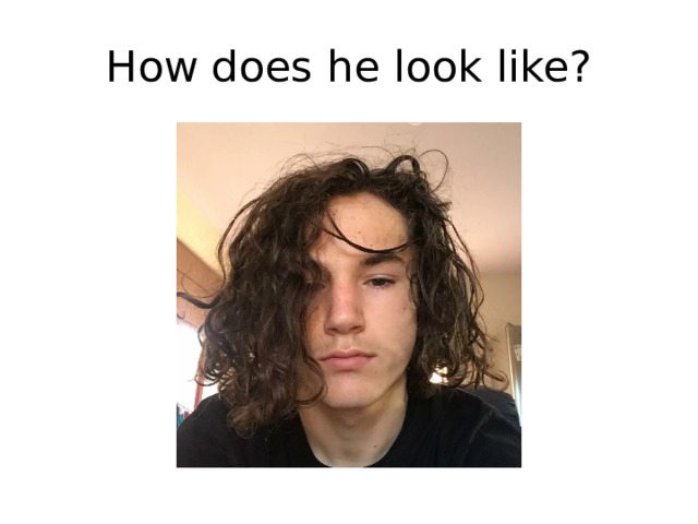 Презентация Describing appearance (face)