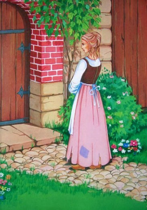 Dame Hiver (Dame Holle) Un conte des frères Grimm
