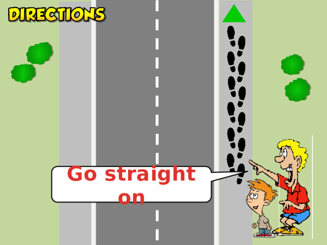 Презентация-игра по английскому языку на тему: "Locations and Directions"