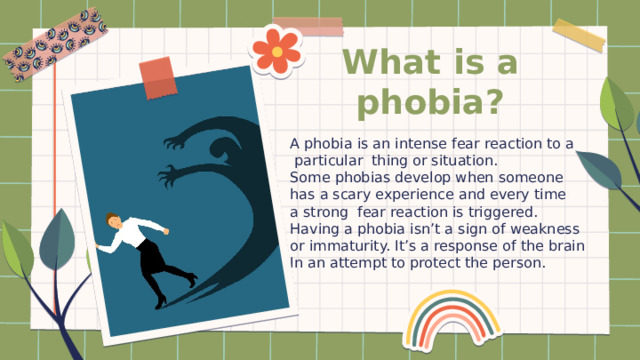Презентация "Fears and phobias" Spotlight 9