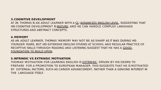 Individualised learning programm\Индивидуальная программа обучения для ...