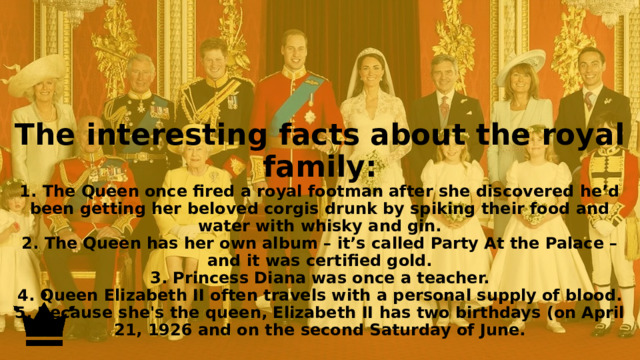 Презентация на тему "British Royal Family".