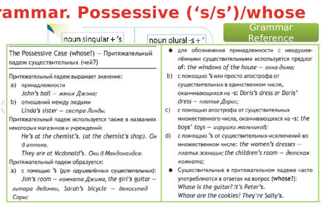Presentation Spotlight 5 Module 4b "Who's Who" Part 2