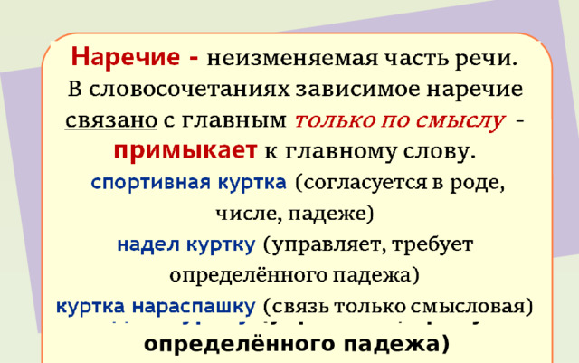 Урок 90 Наречие 4 класс презентация