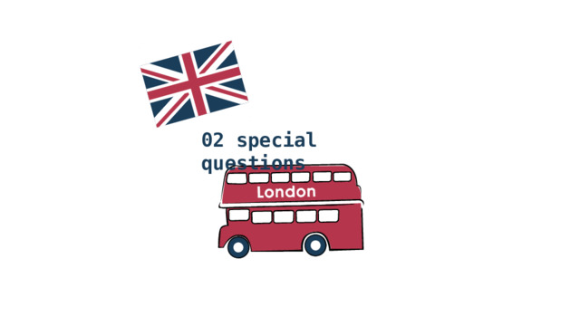 Five types of questions in English